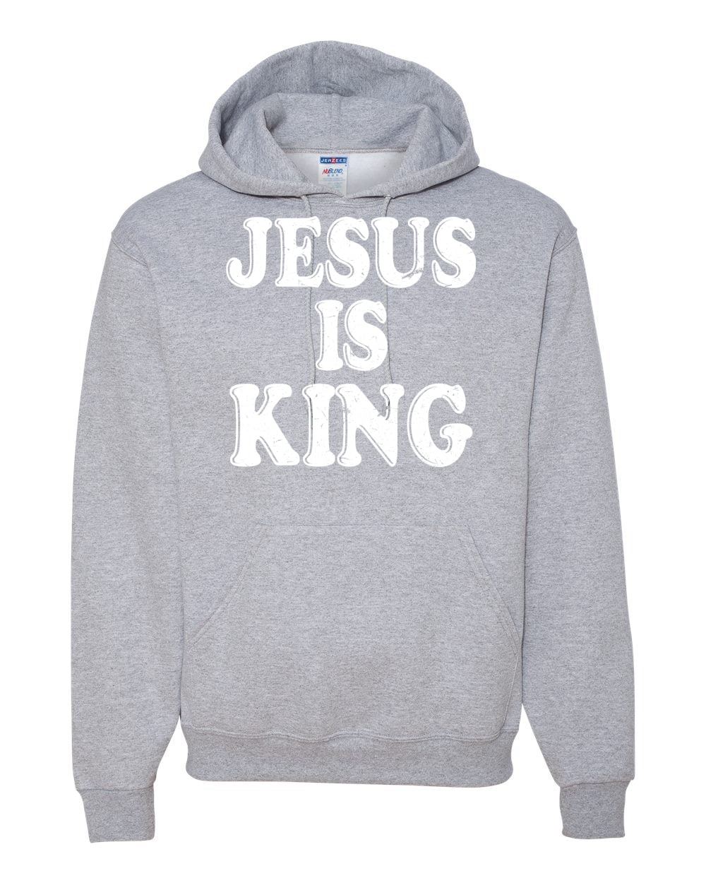 Wild Bobby, Jesus Is King Bible Scripture | Mens Christian Hooded ...