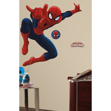 Decal ~ Spider-Man Face with Name and Web (Custom Name) Wall Decal ...