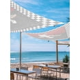 Abstract Sun Shade Sail 6.5'X10' Cartoon Style Chef Bread White Black ...