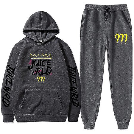 New Juice World Hoodie Suit Sweatshirt + Jogging Pants Juice Wrld Juice ...