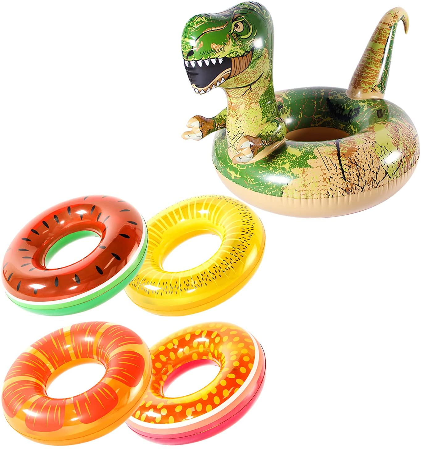 AIMTYD 62'' Dinosaur Pool Floats, Inflatable Pool Floaties Swimming ...