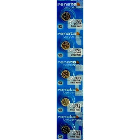 Renata Batteries 393 Watch Battery (5 Pack) | Walmart Canada