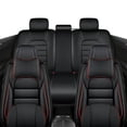 Black and Red Edges Car Seat Covers for Subaru Outback L.L. Bean 2004 ...