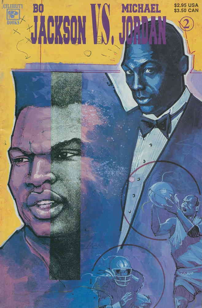Bo Jackson vs. Michael Jordan #2 VF ; Celebrity Comic Book - Walmart.com