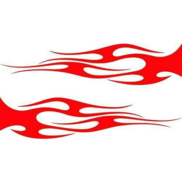 Tribal Smart Flames Auto Truck Dune Buggy ATV Decals Stickers Set ...