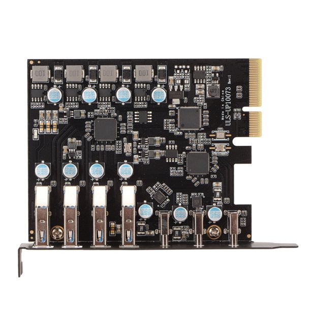USB3.2 PCI Expansion Card, 900mA USB3.0 Port PCIE To Type C Expansion ...