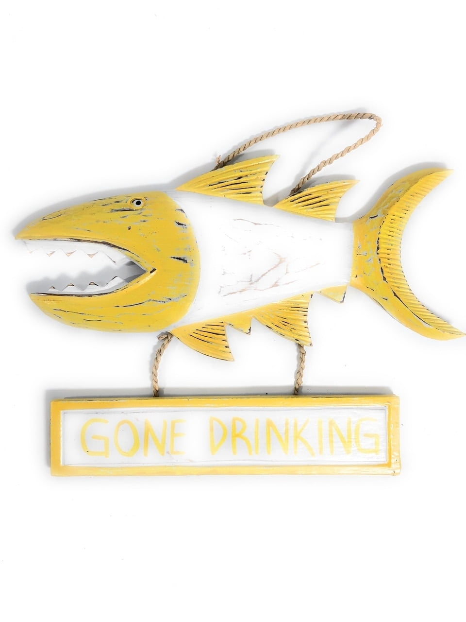 Art & Collectibles Rustic Red Nautical Decor Gone Drinking Sign 15 ...