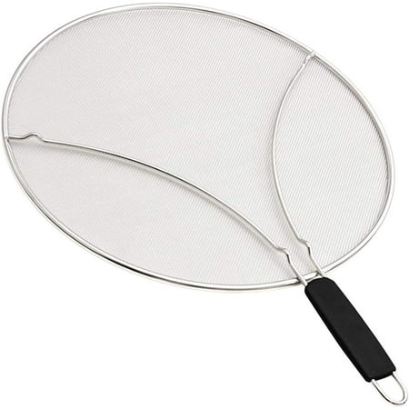 Splatter Screens for Frying Pan Shields Grease and Oil Splashes Fine ...