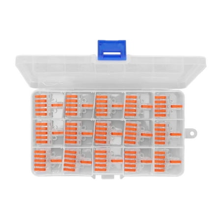 15PCS Wire Conductor Connector Quick Splicing Compact Splitter ...