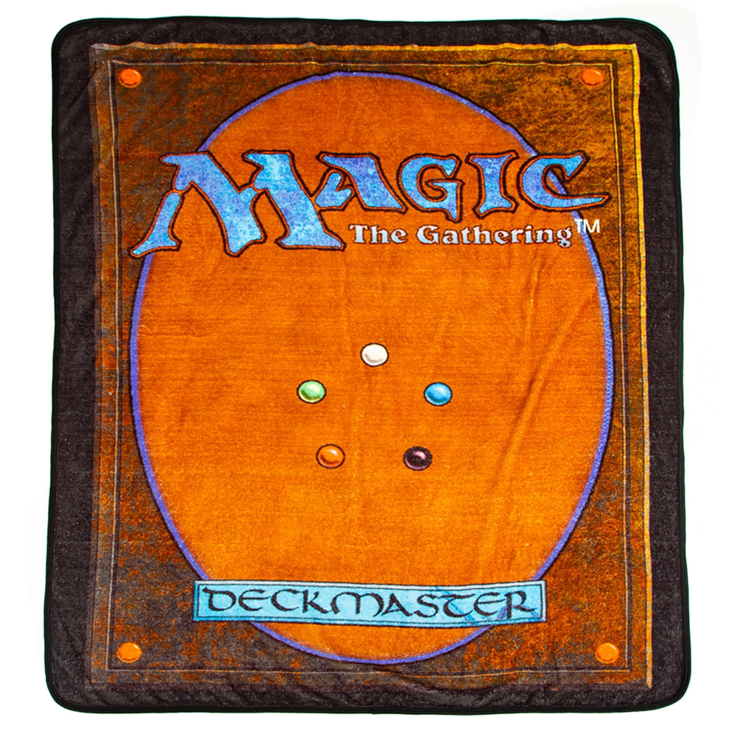 Click here for Bioworld Magic The Gathering Card Back Fleece Thro... prices