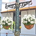 Agiufgs Artificial Geranium Flowers 2 Pack Silk Plastic, Uv Resistant ...