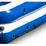 Intex Oasis Island Inflatable Giant 5 Person Lake/River Floating Fun ...