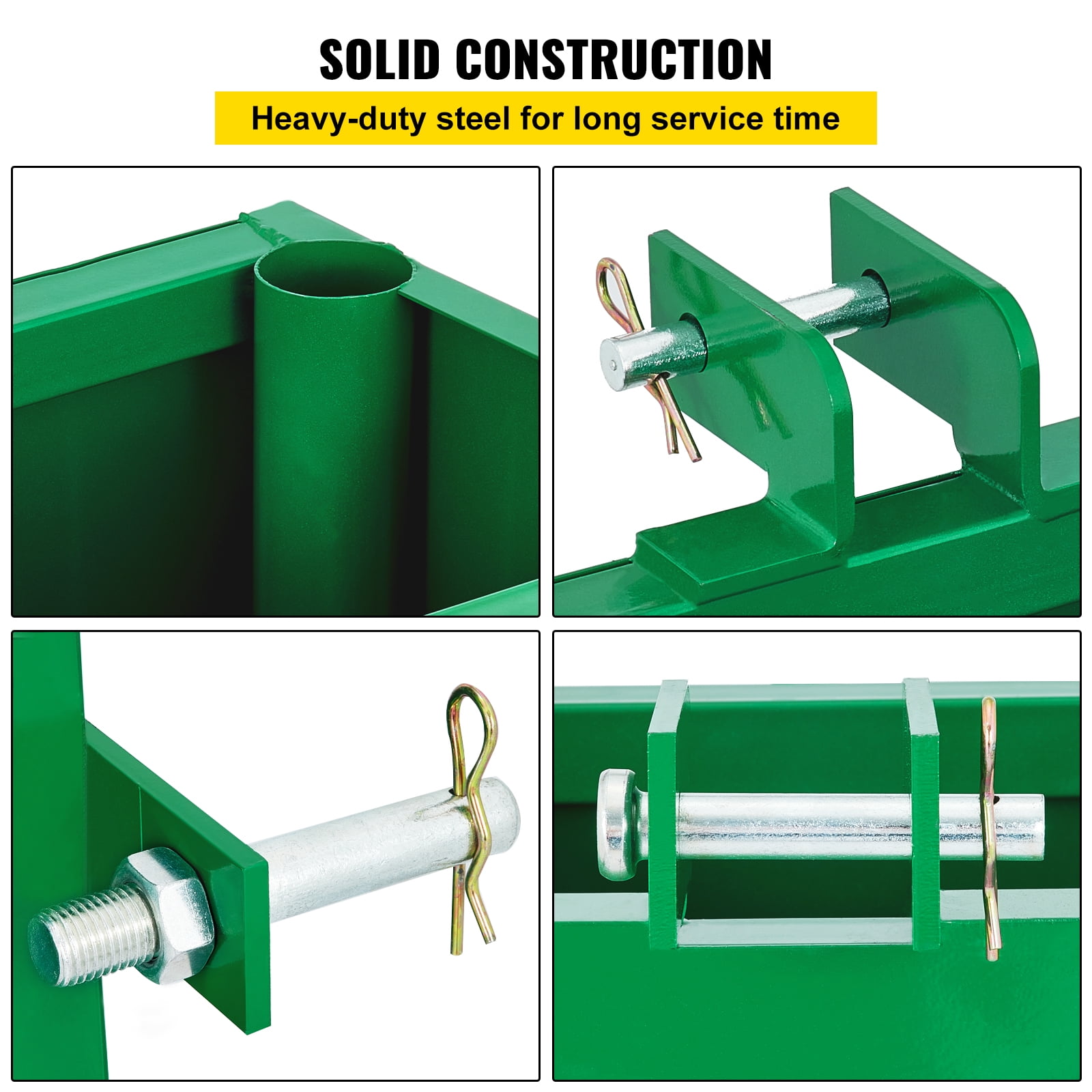 Buy VEVOR 3 Point Ballast Box, 800lbs Capacity Hitch Ballast Box ...