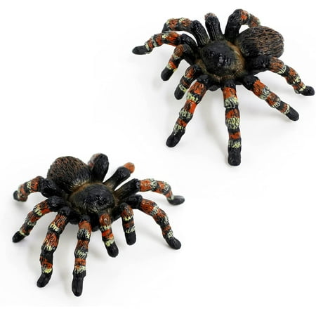 2 PCS Realistic Spider Figures, Giant toy Spider Animal Model ...