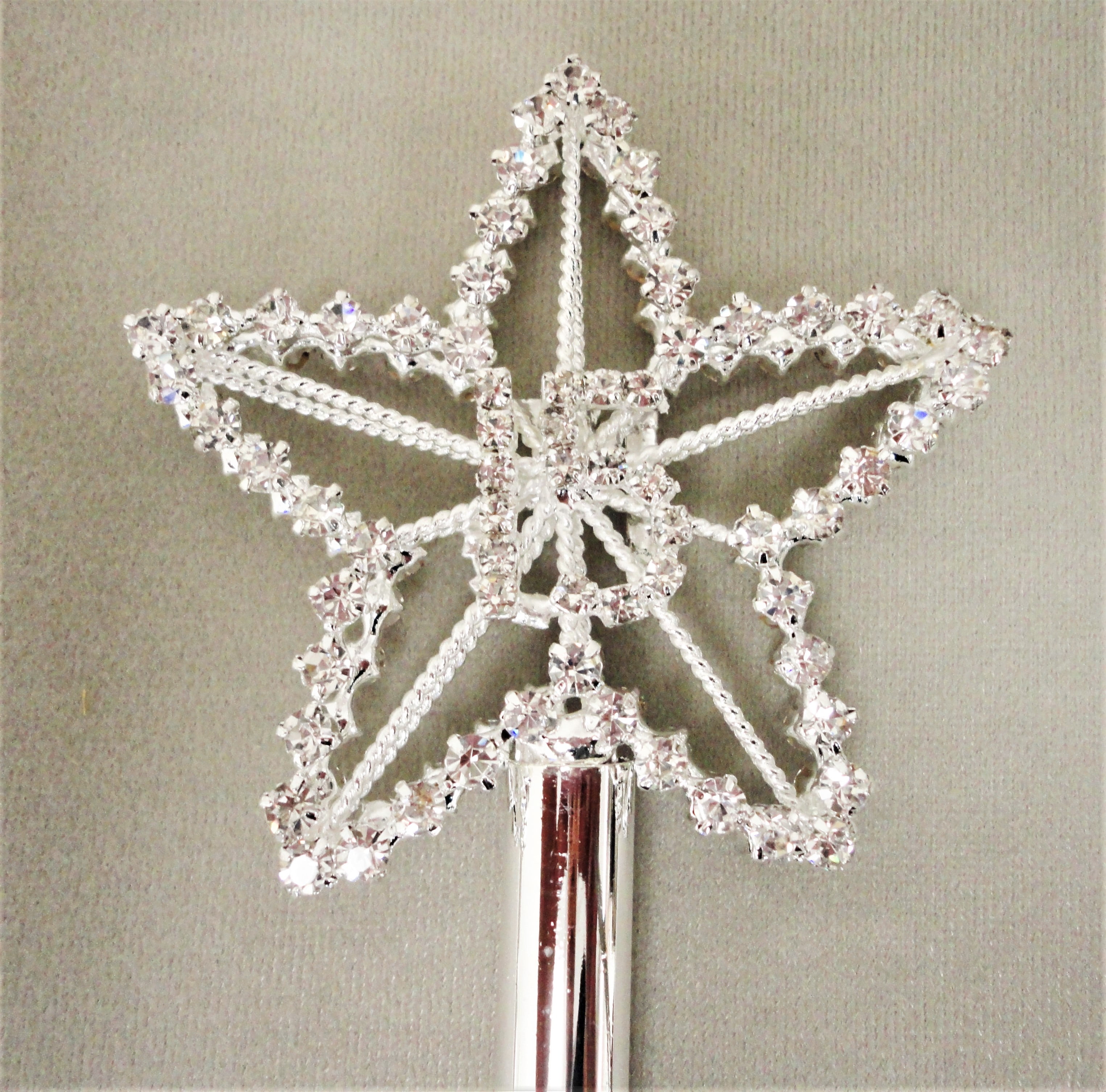 Charmed Princess/Queen 18" Star Scepter. Beautiful Star with Rhinestone ...