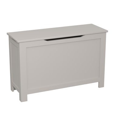 Toy Storage Organizer, iRerts Wood Kids Storage Bench with Hinges and ...