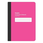 Staples Mini Composition Notebook 3.25" x 4.5" College Ruled 80 Sheets ...