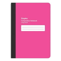 Staples Mini Composition Notebook 3.25" x 4.5" College Ruled 80 Sheets ...