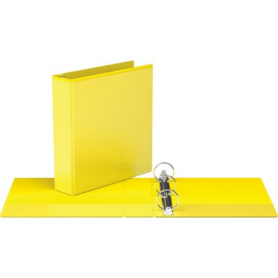 Binder-Easyview 2" Round Ring, Yellow - Walmart.ca