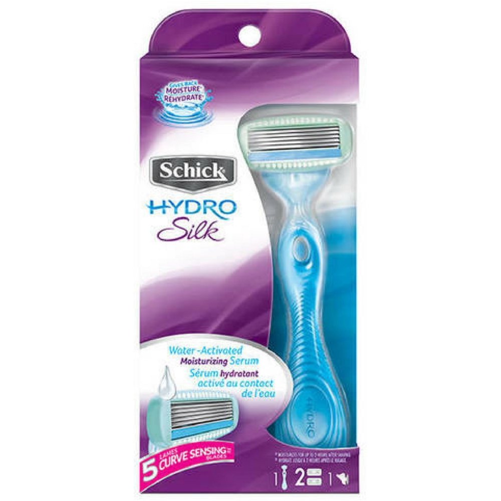 2 Pack - Schick Hydro Silk Razor 1 ea - Walmart.com - Walmart.com