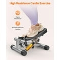 Steppers for Exercise, Stair Stepper with Resistance Bands, Mini ...