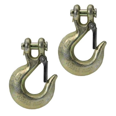 3/8" Grade 80 Clevis Cradle Grab Hooks w/Pins | Tow Hooks with Clevis ...