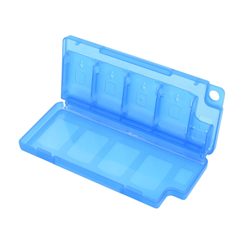 Game Cassette Box - 10 in 1 Game Card Storage Container Cassette Case ...