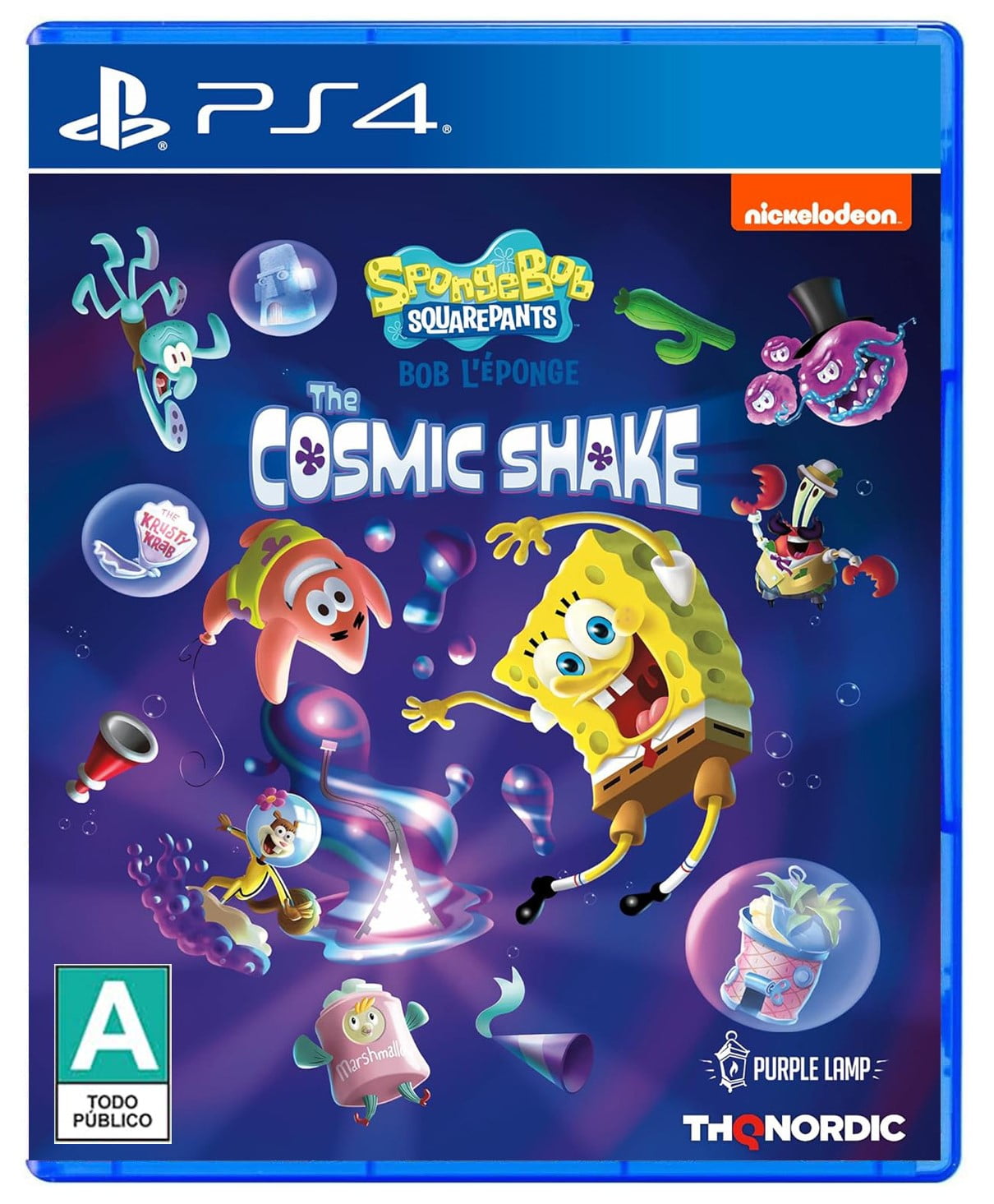 Bob Esponja: The Cosmic Shake Playstation 4 Ps4 | Walmart en línea