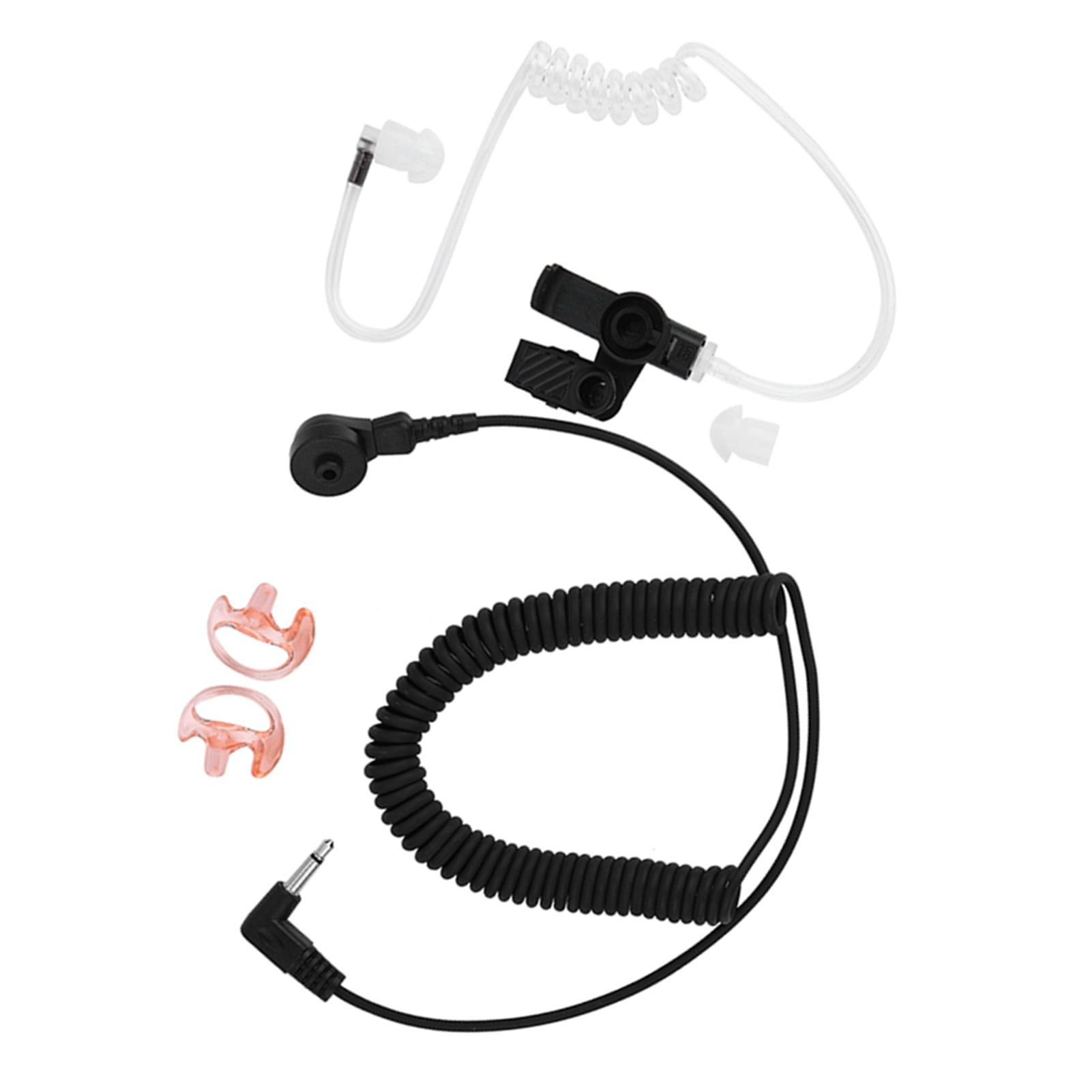 Auriculares de vigilancia con tubo acústico de conexión rápida para ...