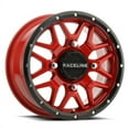 Raceline Krank 14" Wheels Red 32" Outlaw M/T Tires Polaris RZR XP 1000 / PRO XP / Ranger XP 900/ ...