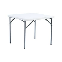 ZENSTYLE Lightweight & Compact Foldable Square Table - 3 feet Portable ...