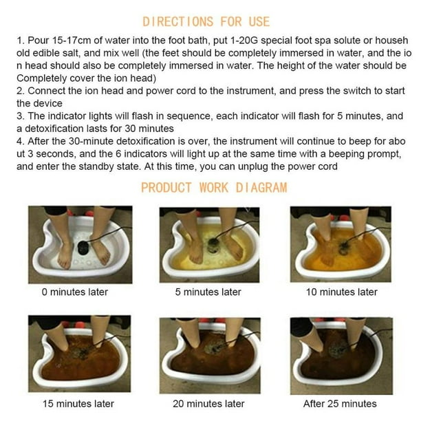 Portable Ionic Foot Bath Foot Bath Foot Foot Bath Spa Machine Foot Bath ...