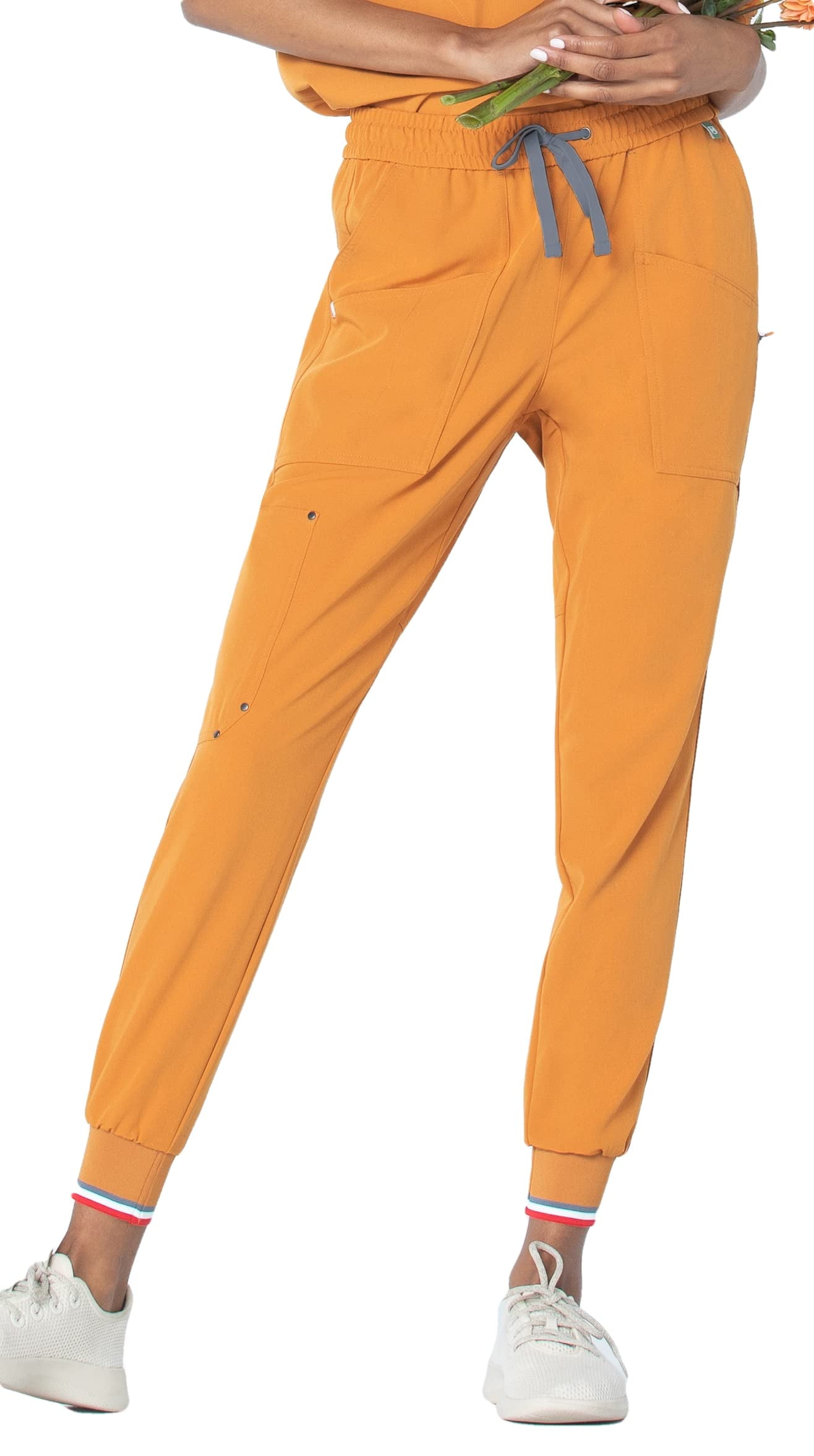 Mediclo Women's Medical Scrub Pants - Catalina 7 Pockets Elastic ...