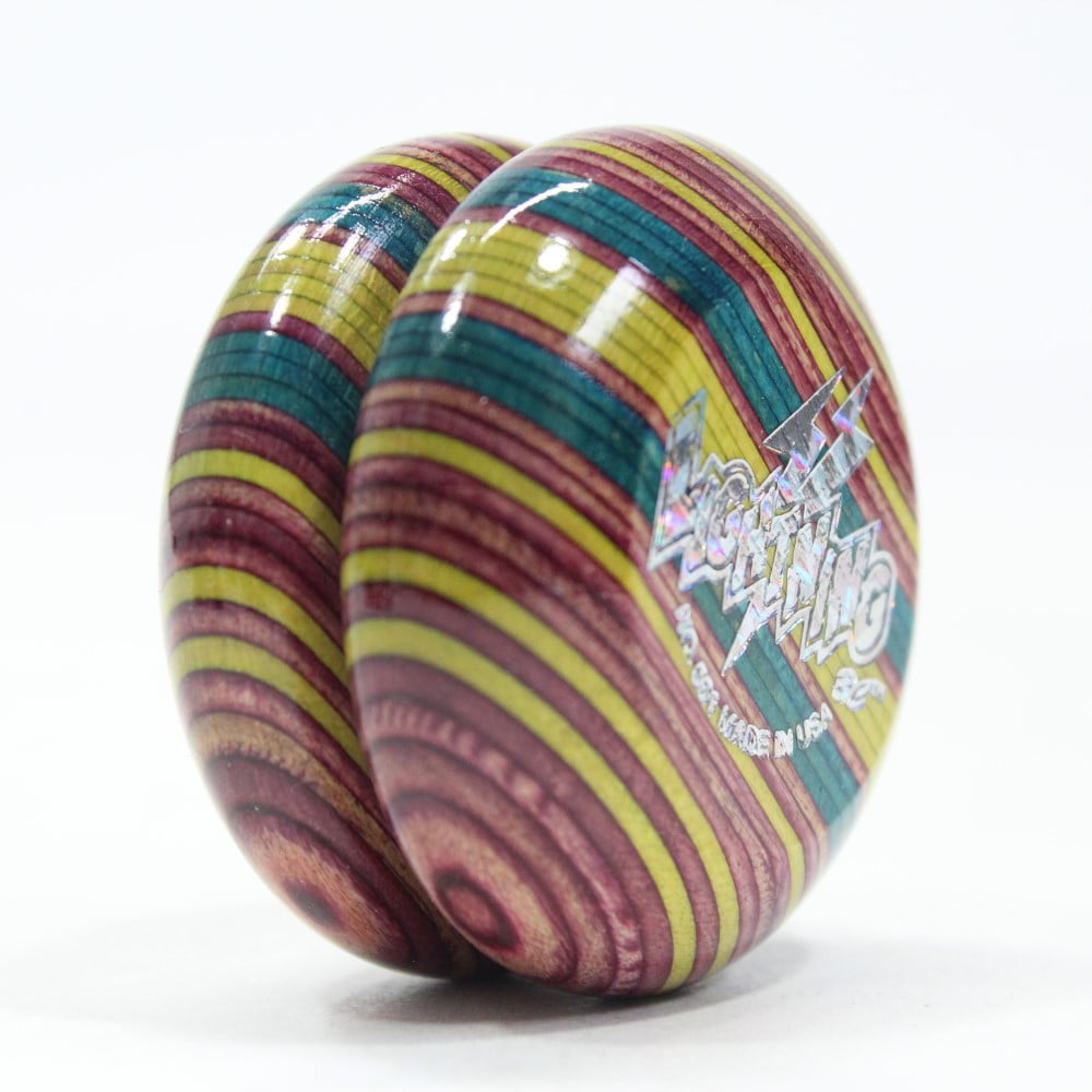 BC YoYo Vintage Champion Hardwood Yo-Yo - Lightning YoYo - Rainbow YoYo ...
