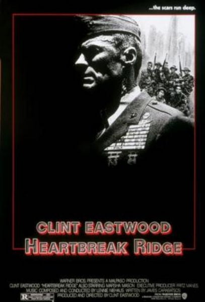 Heartbreak Ridge Movie Poster 24x36 Art Poster 24x36 Multi-Color Square ...