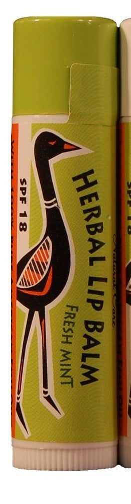 emulate Natural Care Emu Oil Herbal Lip Balm Fresh Mint SPF 18 .15 oz ...