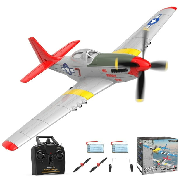 VOLANTEXRC RC Plane 4 Channel P51D Mustang Remote Control Airplane ...