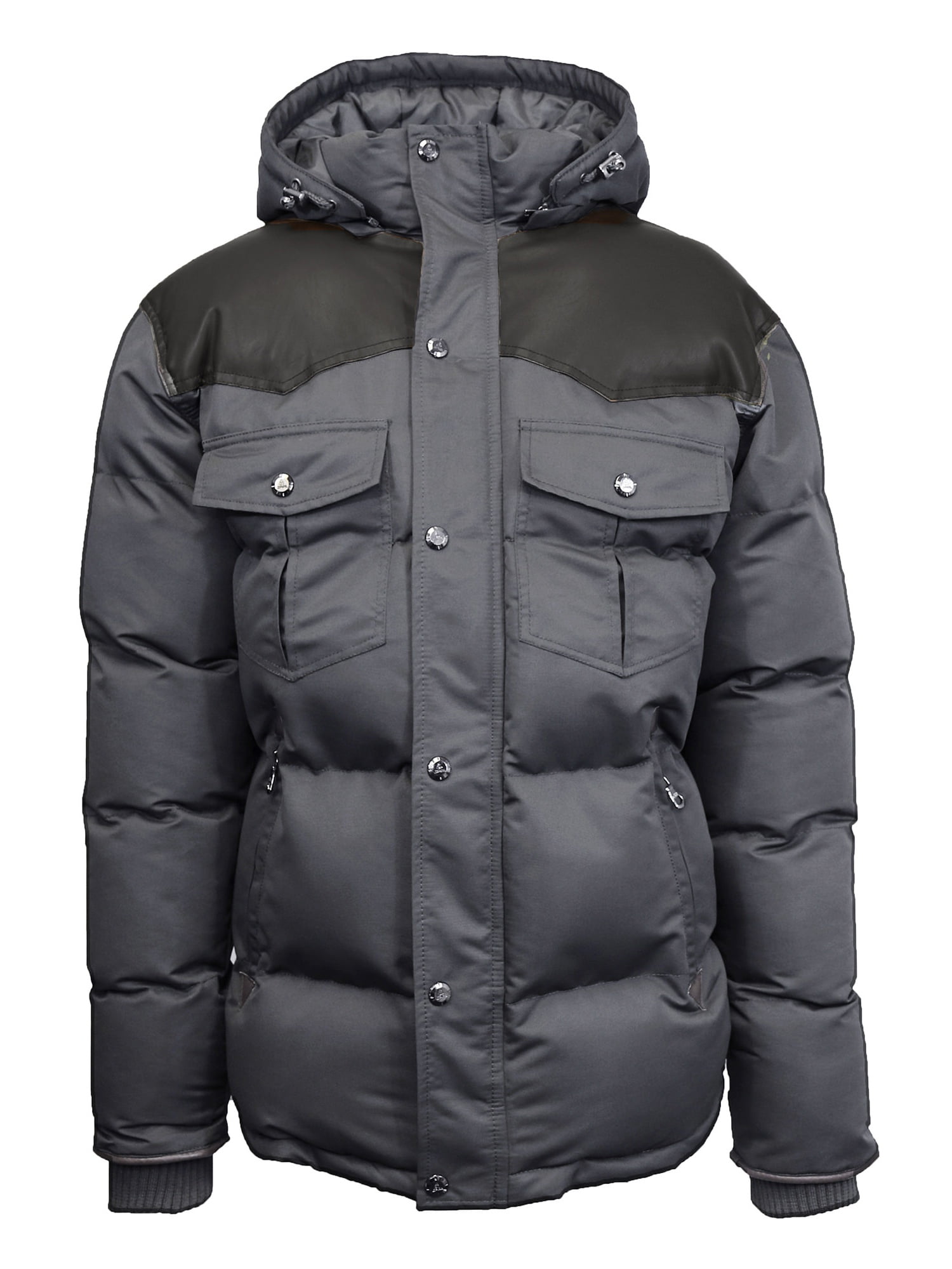 Mens Bomber Puffer Jacket - Walmart.com