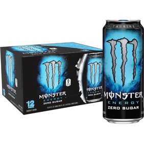 Monster Energy Extra Strength Super Dry Energy Drink, 12 Fl. Oz., 12 ...