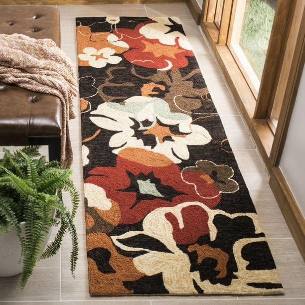 Safavieh Four Seasons Jessalyn Colorful Floral Polyester Runner Rug ...
