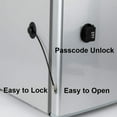 Refrigerator Lock Dorm Freezer Door Lock and Child Safety Cabinet Lock ...