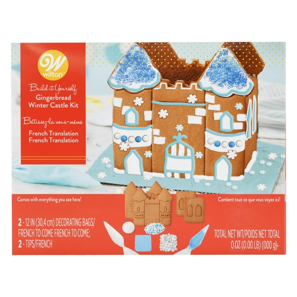 Unassembled Gingerbread House Kit-Mini Village - Walmart.com - Walmart.com