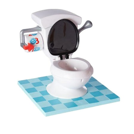 Funny Toilet Spraying Water Game Mini Toilet Gadgets Gag Toy Gifts ...