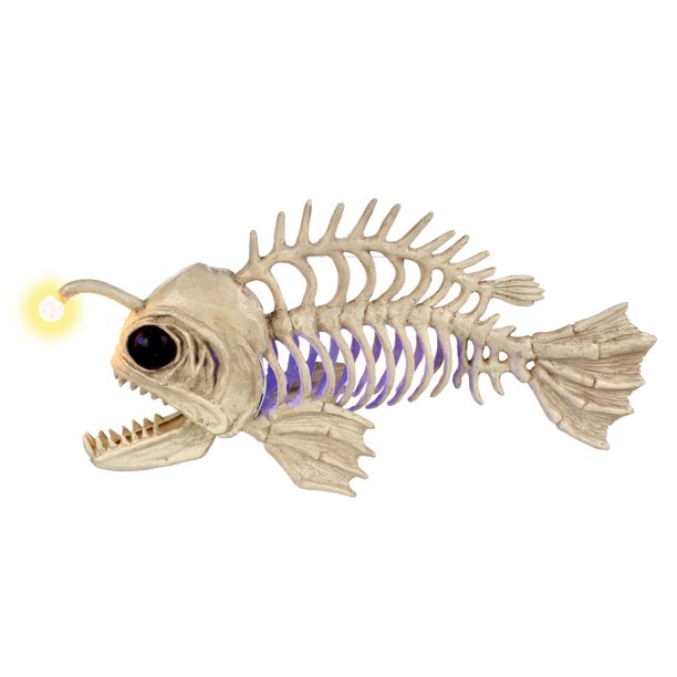Light up Deep Sea Skeleton Fish - Walmart.com - Walmart.com