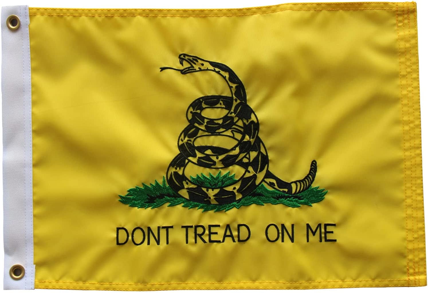FLAGWIN Dont Tread on Me Flag 12x18 embroidery Double Sided Gadsden ... FLAGWIN Dont Tread on Me Flag 12x18 embroidery Double Sided Gadsden ...