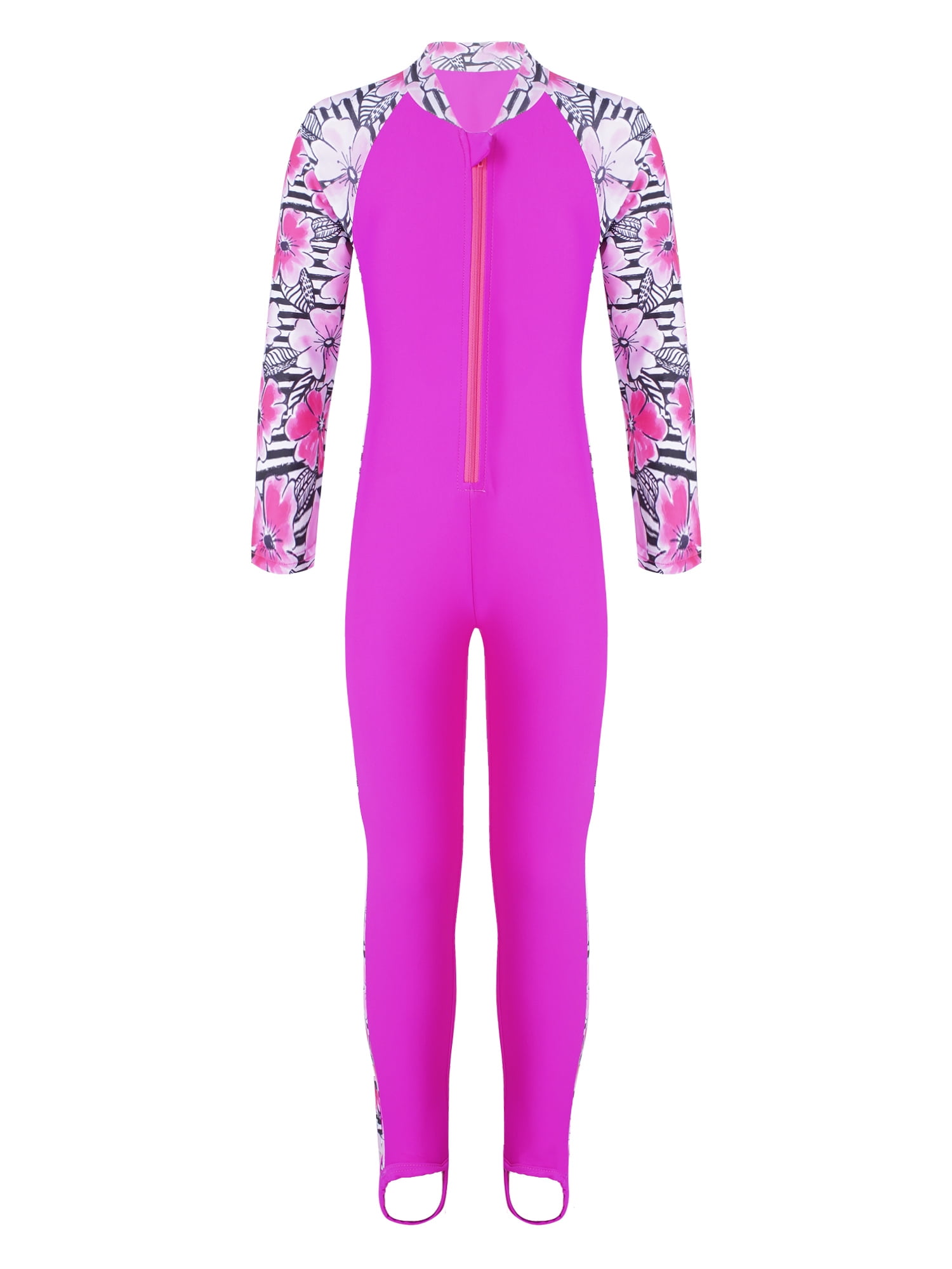Full Body Orange Suit SEAUR Womens Wetsuit UV Protection Fullsuit Front ...
