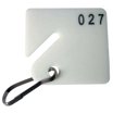 SecurIT Replacement Slotted Key Cabinet Tags, 1 5/8 x 1 1/2, White, 20 ...