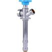 Mueller Frost Proof Sillcock Anti-Siphon, Silver, Red, 1/2 In. Copper ...
