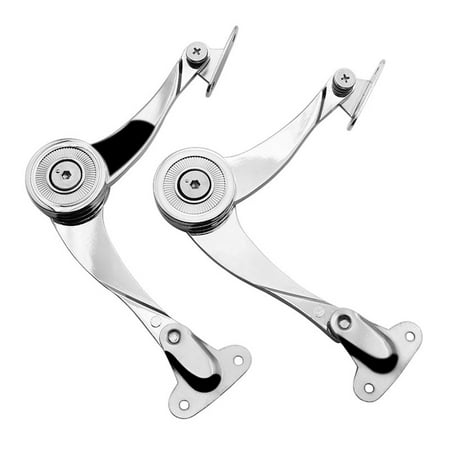 2 Pieces Folding Lid Support Hinges, Furniture Lift Up Flap Stay ...