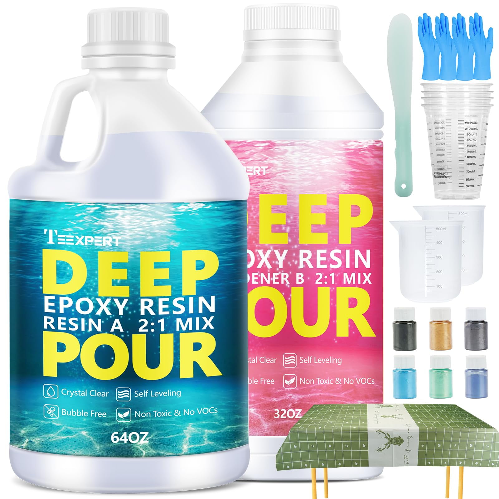 Click here for Epoxy Resin Teexpert Deep Pour 2:1 Mix Ratio 2.8l prices